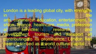 Description of london city | PPTX
