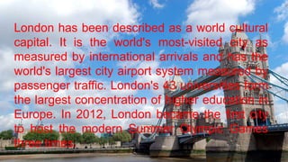 Description of london city | PPTX
