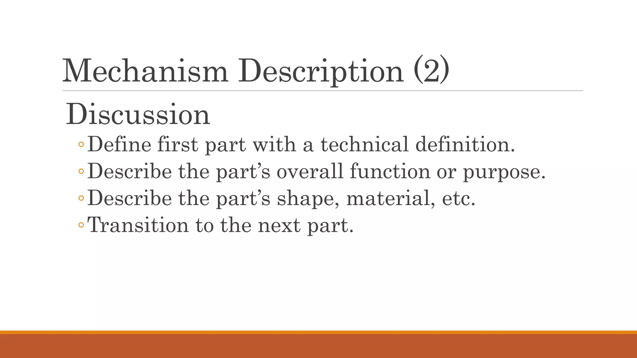 Description of mechanism | PDF