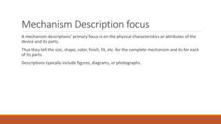 Description of mechanism | PDF