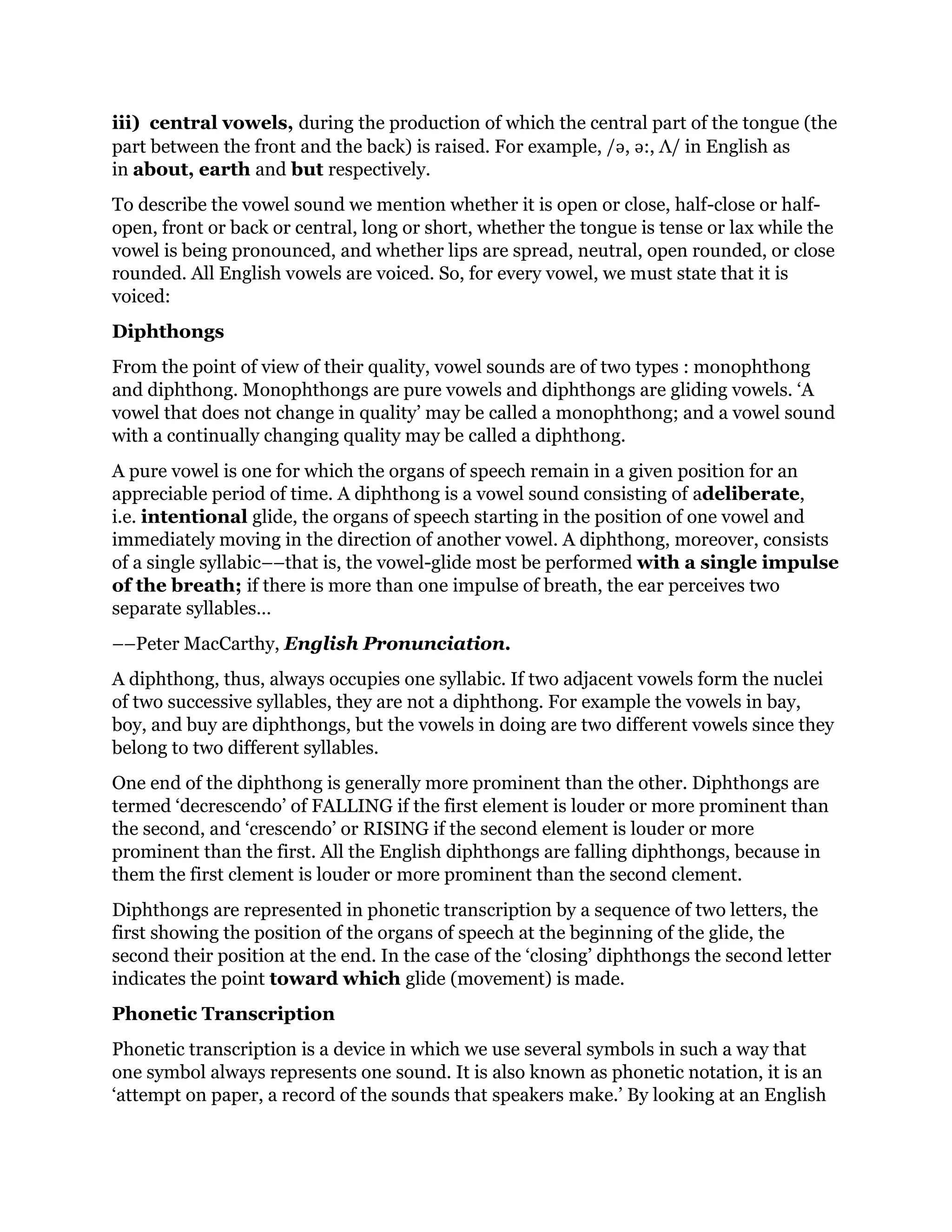 dfDescription of speech sounds | PDF
