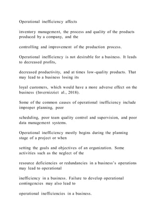 Description of the Problem Statement In this assignment, the | DOCX