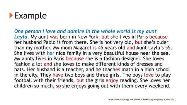 Writing a descriptive paragraph describing people | PPT