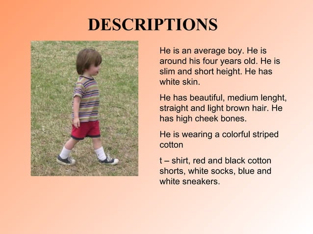Descriptions | PPT