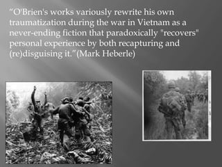 Descriptions of a soldiers war.. | PPT