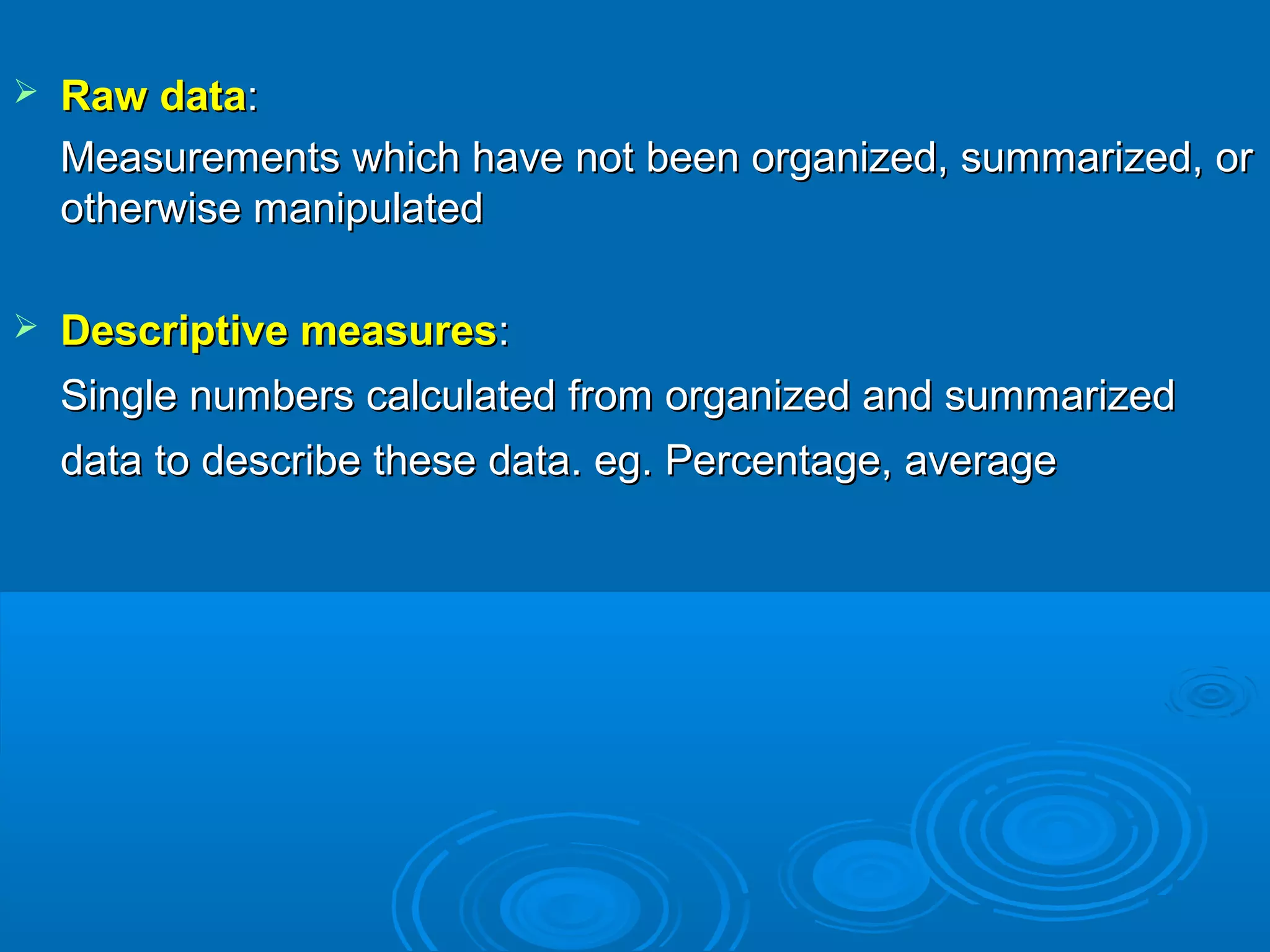 Descriptive statistics | PPT