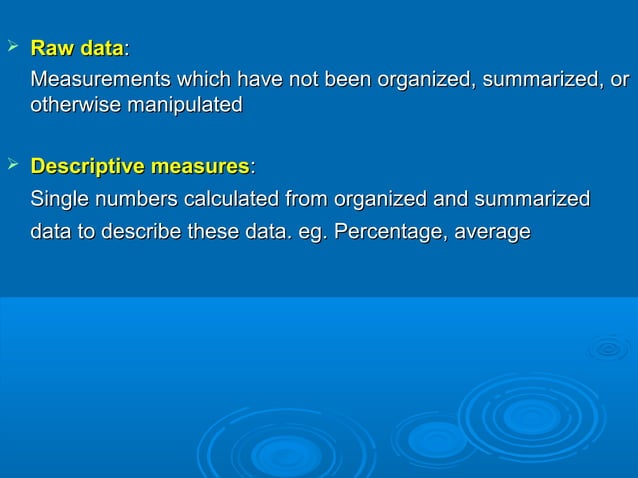 Descriptive statistics | PPT