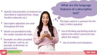 DESCRIPTIVE WHEN WE WANT TO DESCRIBE PE.pptx