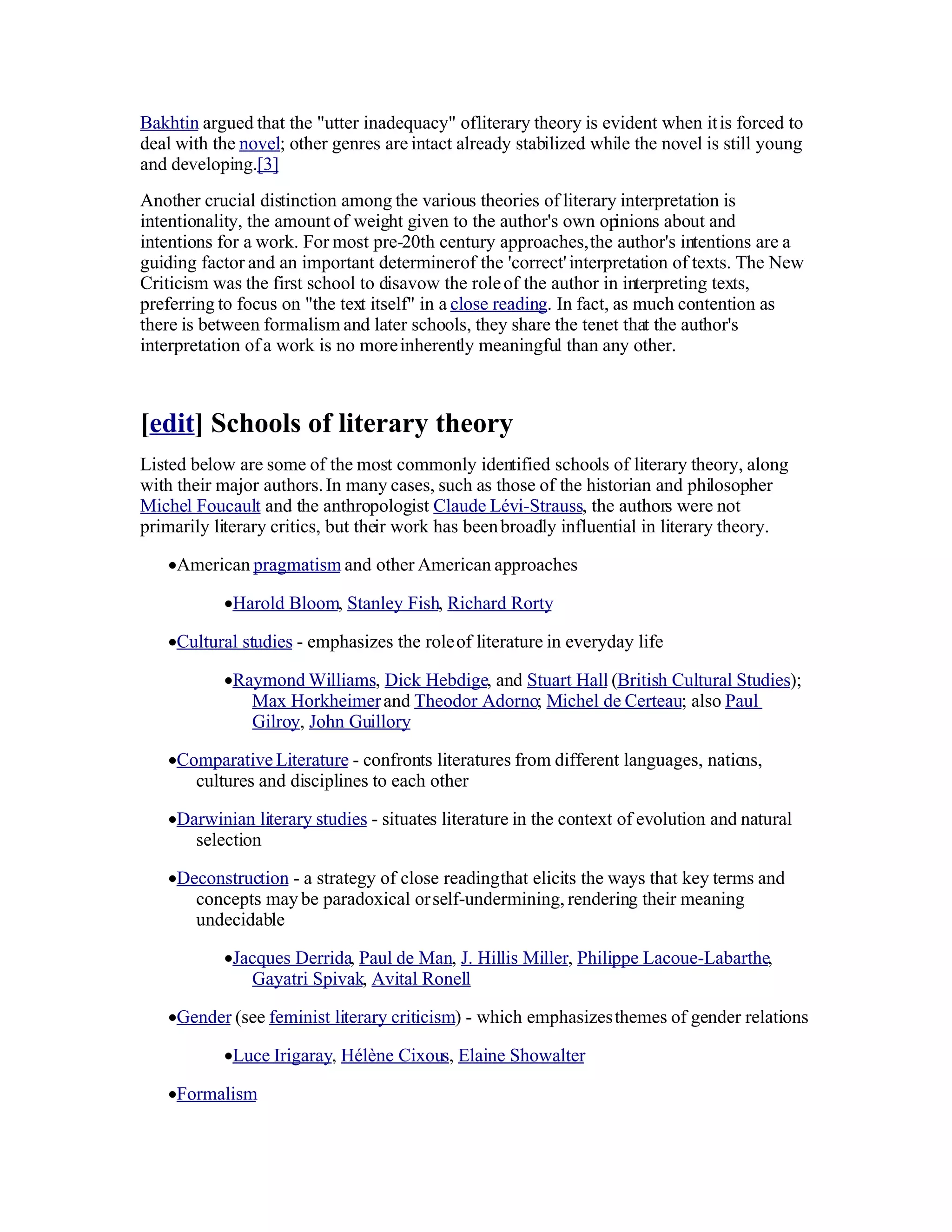 Descriptive Criticism | DOC