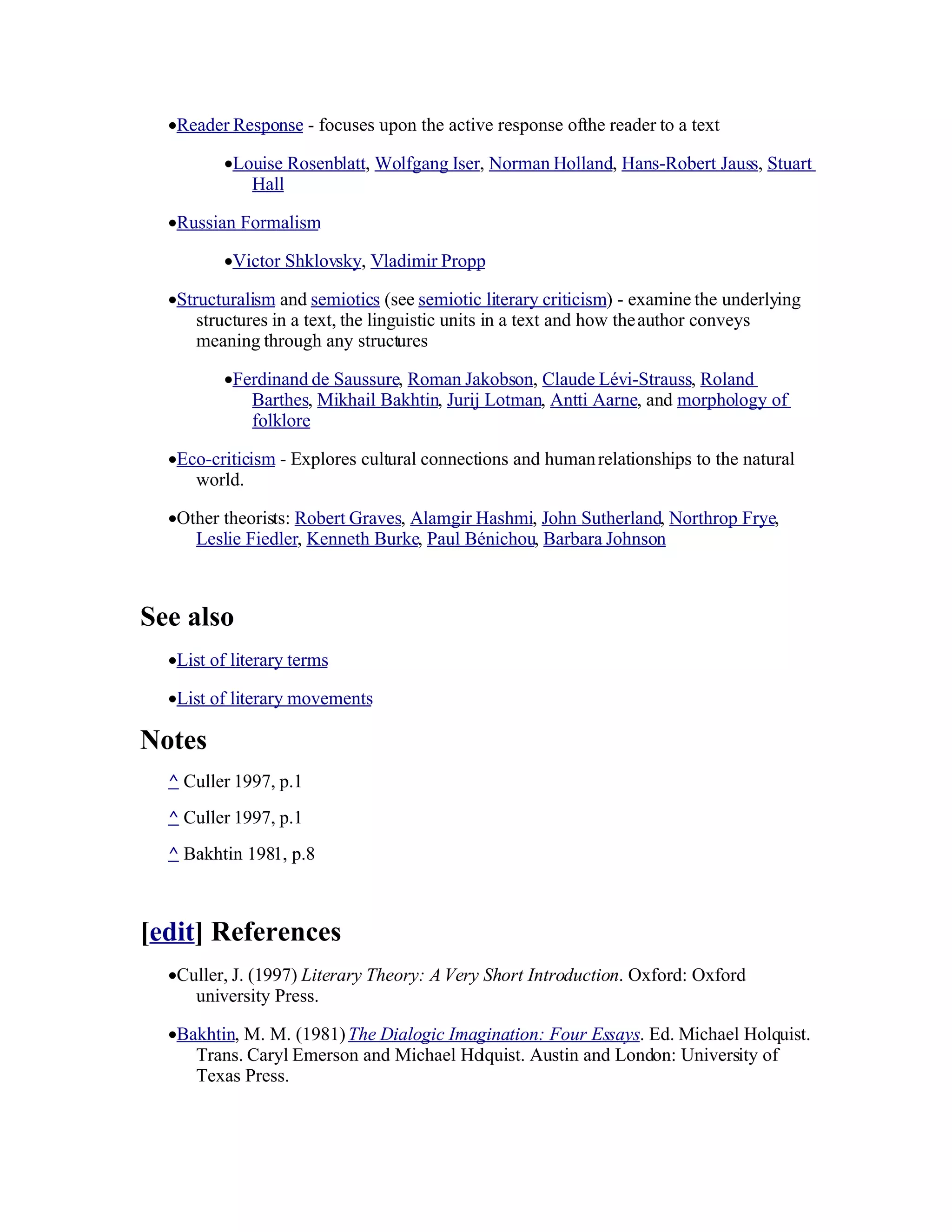 Descriptive Criticism | DOC