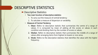 DESCRIPTIVE-STATISTICS.pptxxxxxxxxxxxxxxx | PPT