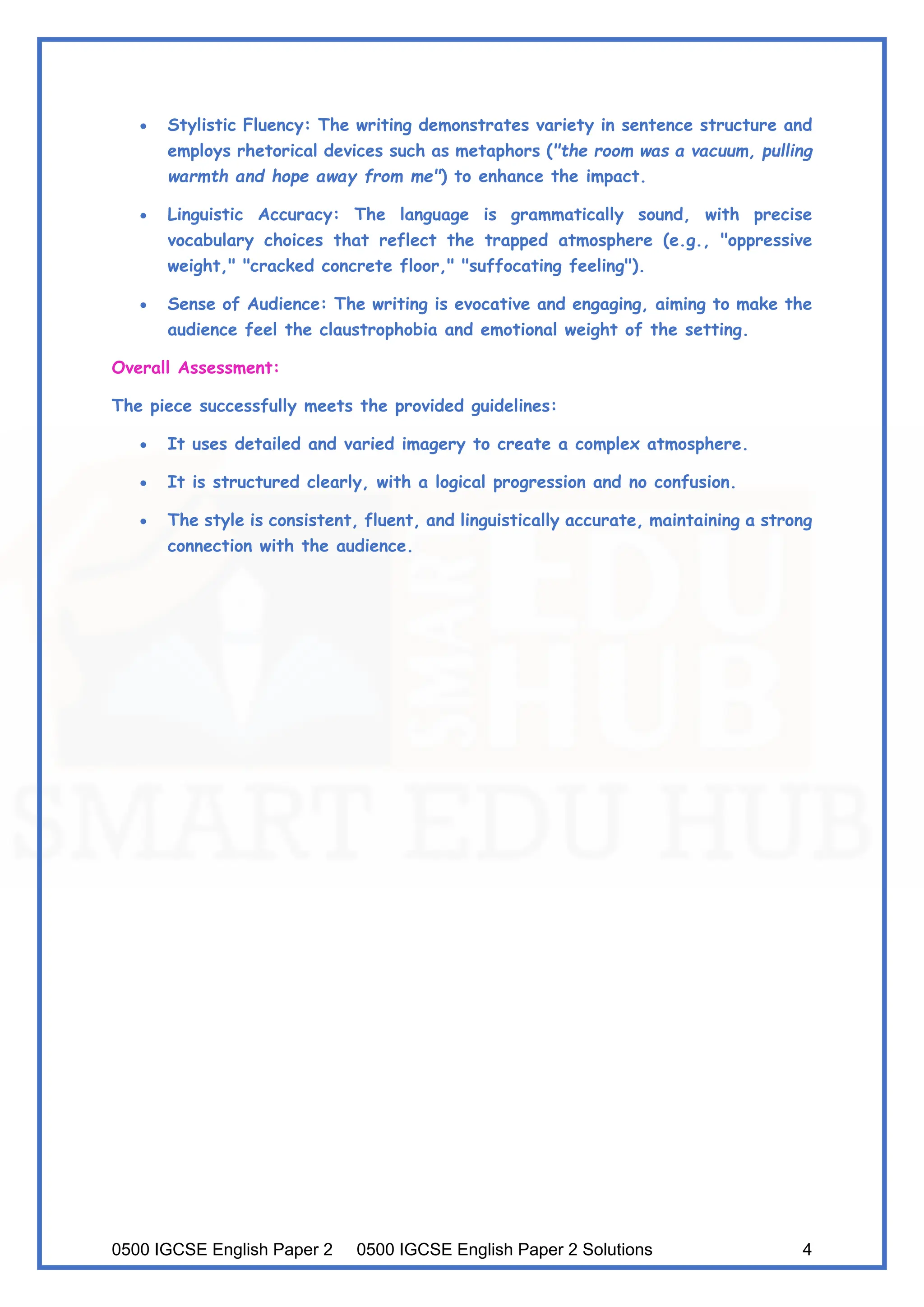 IGCSE English Paper 2 / 0500/ First Language /descriptive-task-01-A ...