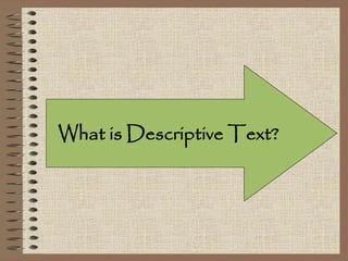 Descriptive Text | PPT