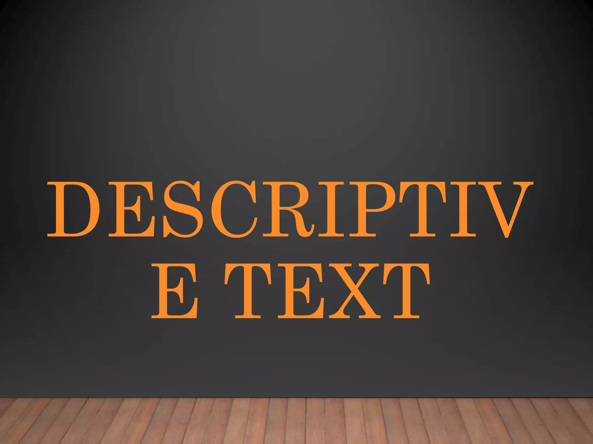 descriptive-text.ppt