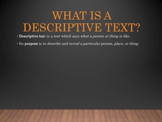descriptive-text.ppt