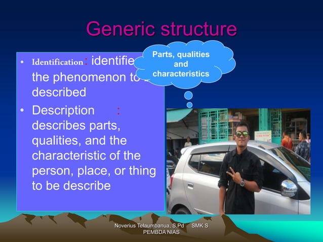 descriptive-texT DESCRIBING PEOPLE AND DESCRIBING THINGS | PPT | Cats ...