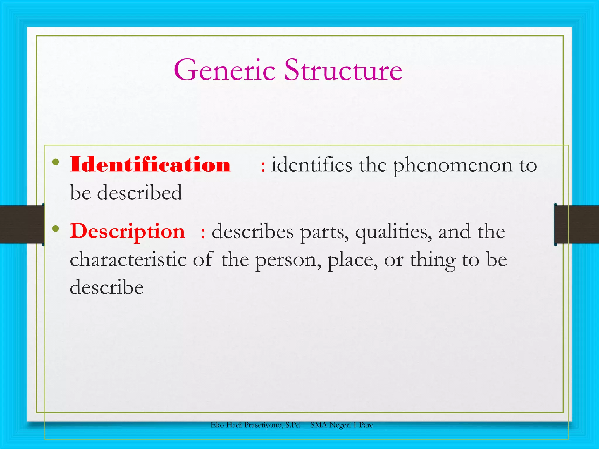 Descriptive text | PPT