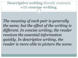 Descriptive-Writing.ppt
