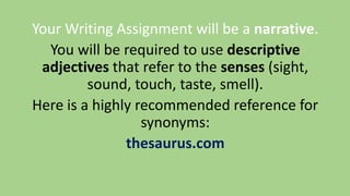 Descriptive Adjectives | PPTX