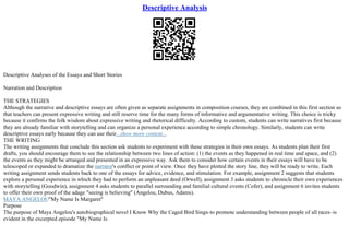 Descriptive Analysis | PPT