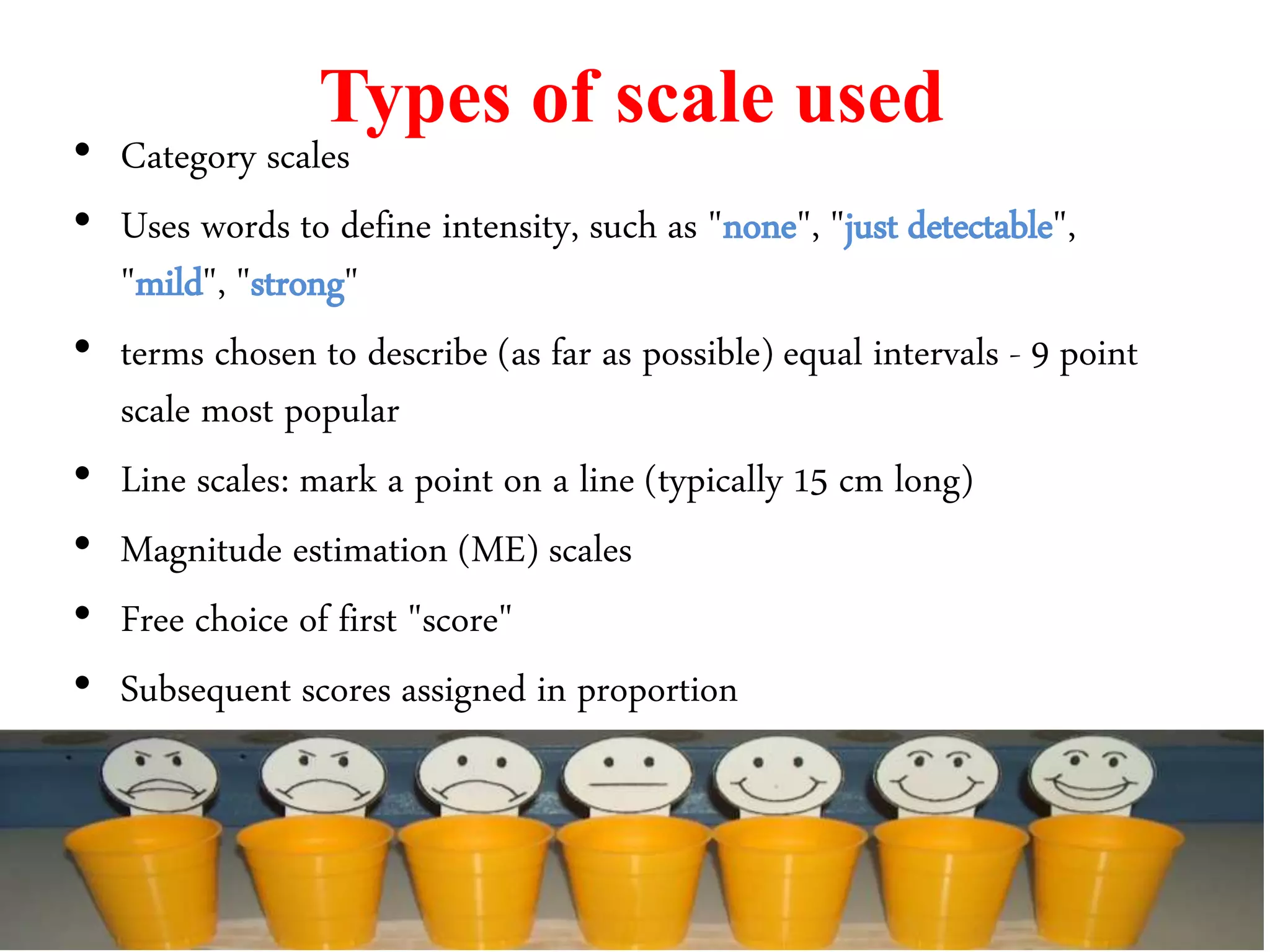 Descriptive analysis for sensory evaluation | PPTX