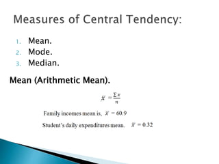 Descriptive Analysis of a Set of Data | PPT
