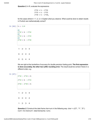 Descriptive analytics in r programming language | PDF