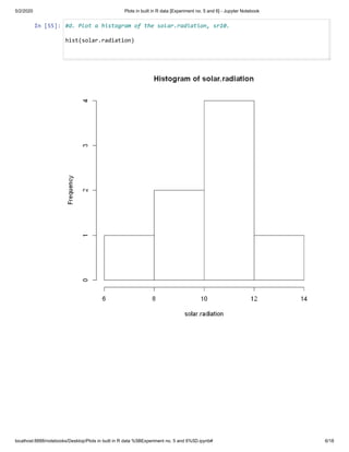 Descriptive analytics in r programming language | PDF