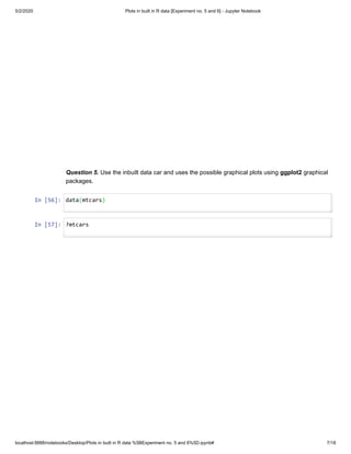 Descriptive analytics in r programming language | PDF