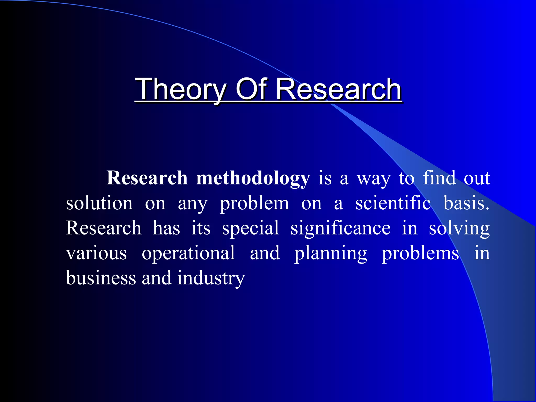 Descriptive and analytical research | PPT