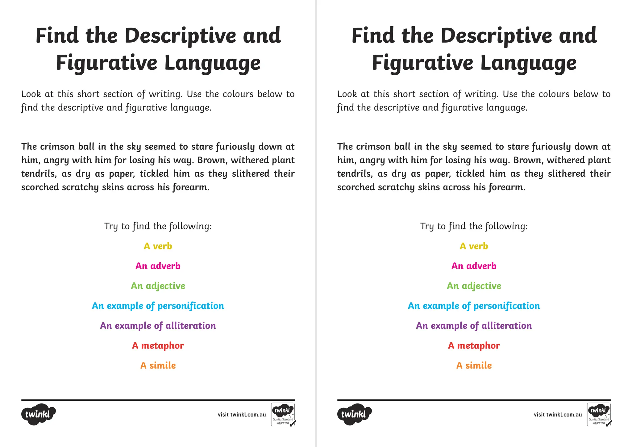 Descriptive and Figurative Language Sheet.pdf