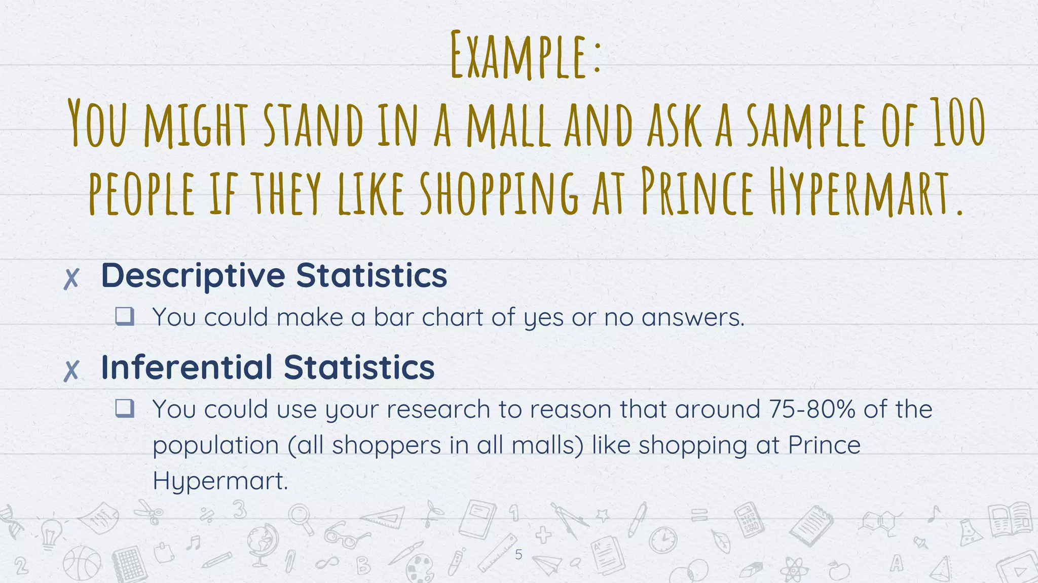 Descriptive and Inferential Statistics | PPTX