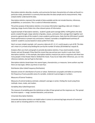 Descriptive and Inferential Statistics.docx