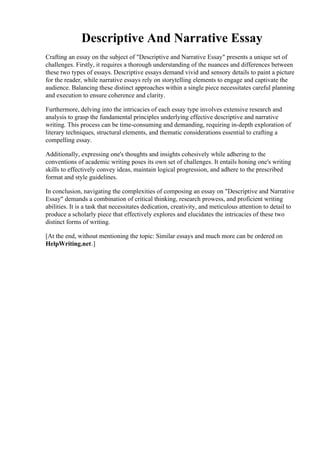 Descriptive And Narrative Essay.pdf