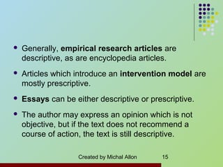 Descriptive and prescriptive_texts | PPT