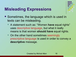Descriptive and prescriptive_texts | PPT