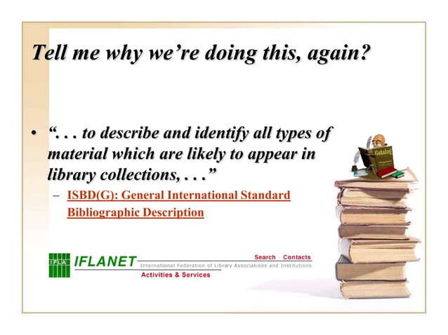 Descriptive Cataloging 2007 version | PPT