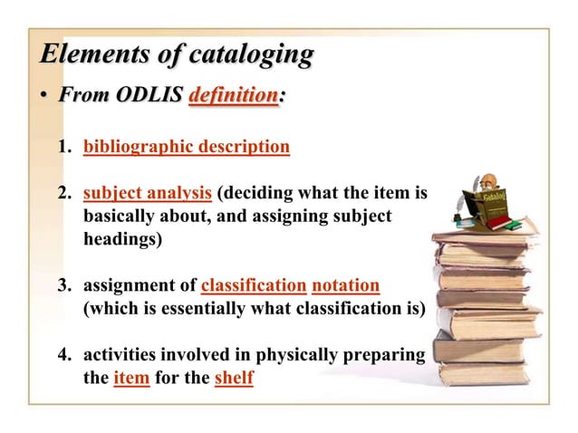 Descriptive Cataloging 2007 version | PPT