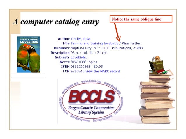 Descriptive Cataloging 2003 version | PPT