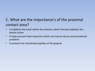 The mandible at different ages and importance of proximal spaces | PPTX