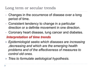 Descriptive epidemiology | PPTX