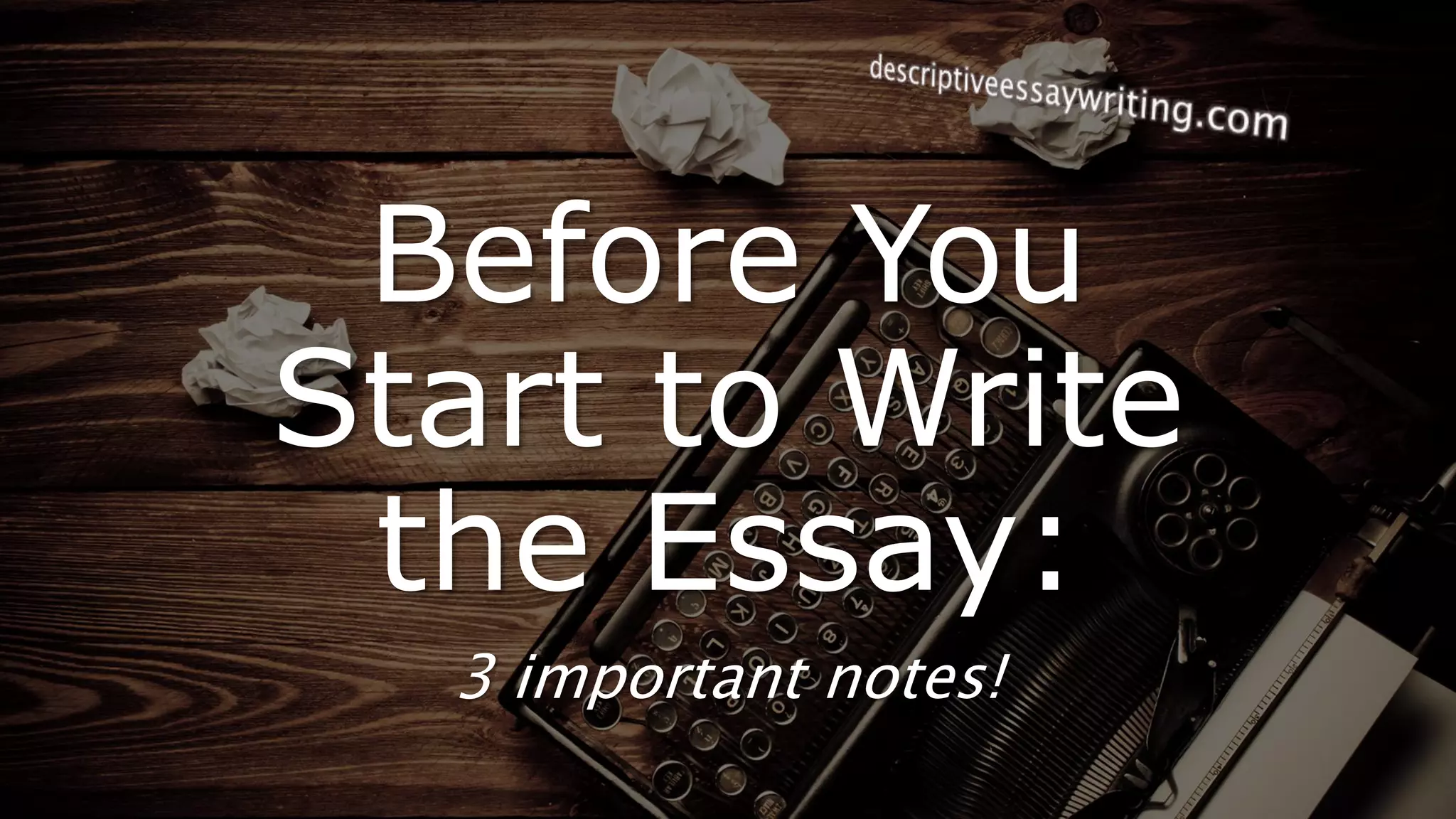 Descriptive Essay Writing: Example, Topics, Outline | PPT