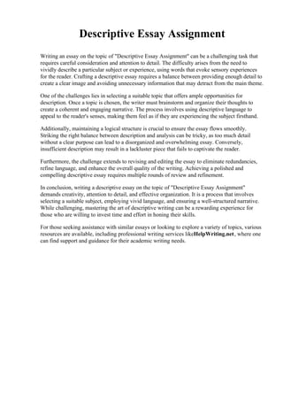 Descriptive Essay Assignment.pdf