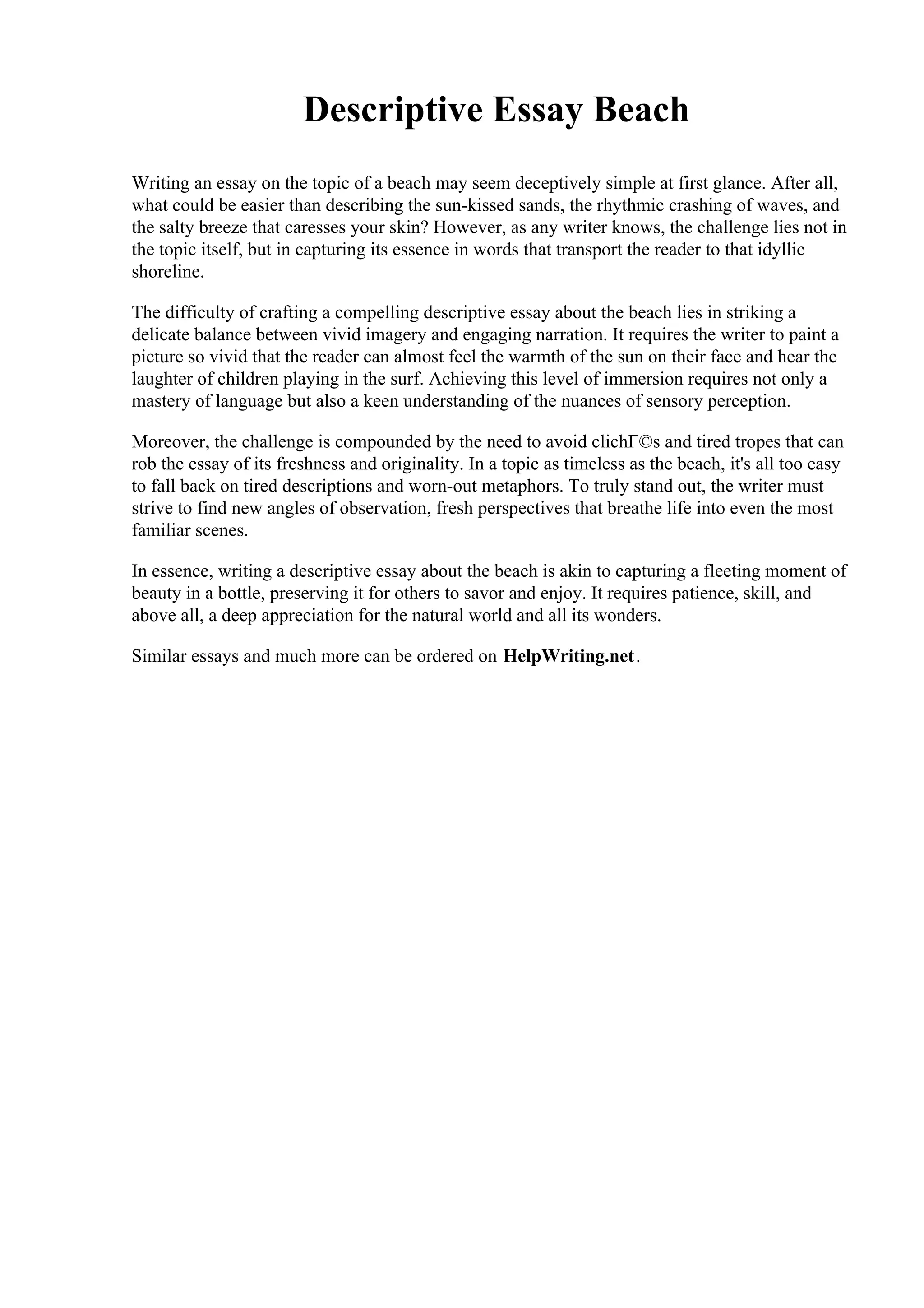 Descriptive Essay Beach.pdf