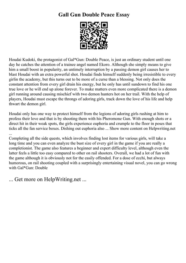 Descriptive Essay Example About A Person Spm | PDF