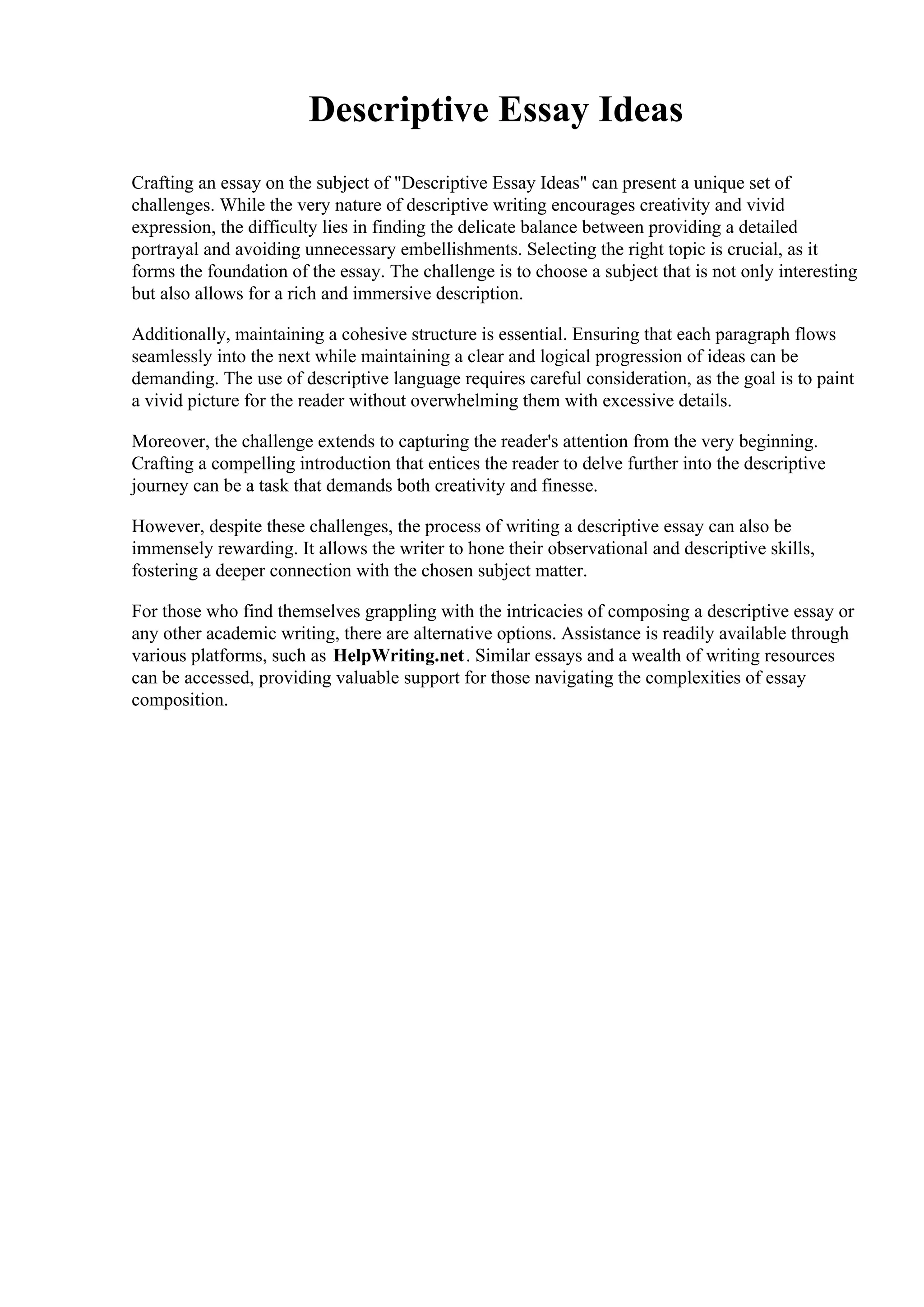 Descriptive Essay Ideas.pdf