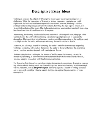 Descriptive Essay Ideas.pdf