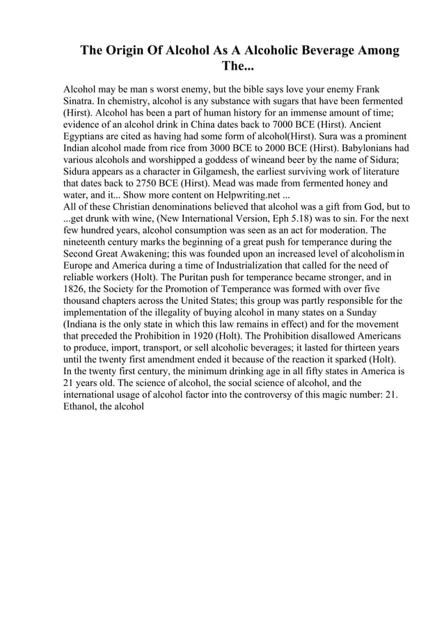 Descriptive Essay Introduction | PDF | Alcoholic Beverages | Food & Drink