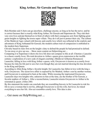 Descriptive Essay Lost In The Forest | PDF