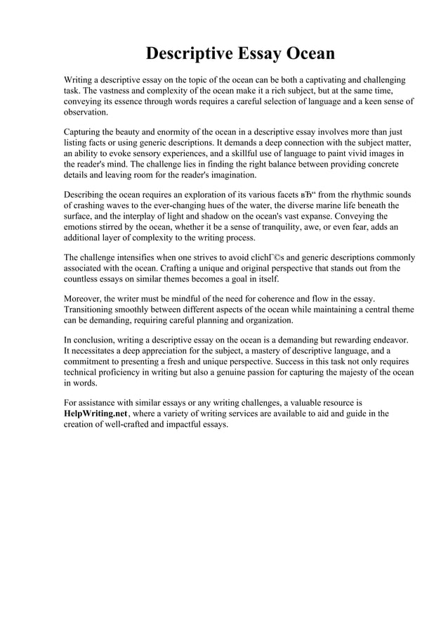 Descriptive Essay Ocean.pdf